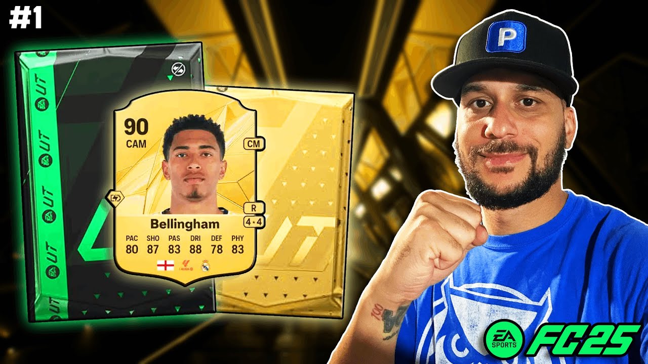 MY FIRST FC25 PACK OPENING! - YouTube