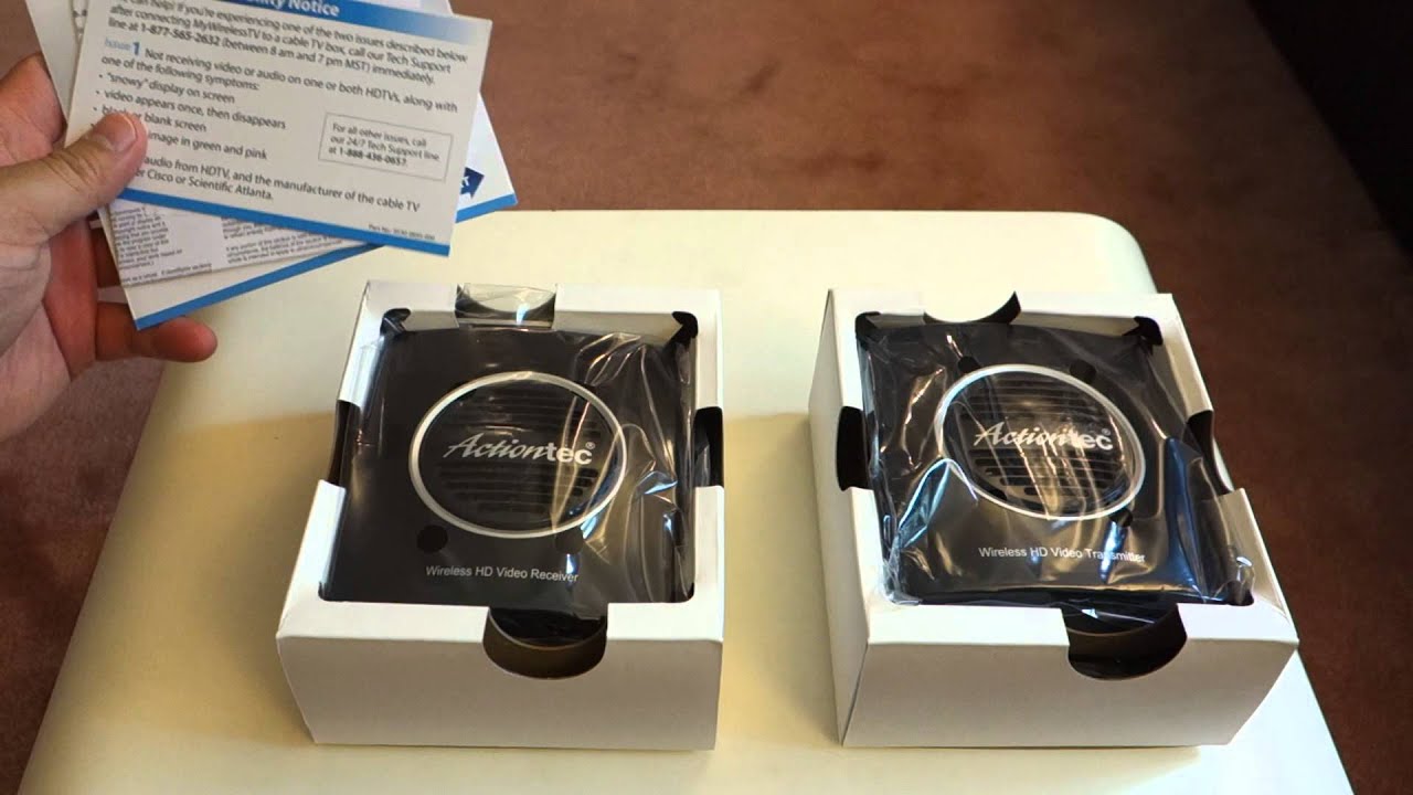 Actiontec MyWirelessTV Unboxing - YouTube
