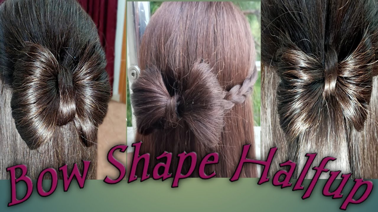🎀Bow Shape Hairstyle 🎀| 3 Different Methods| Try must🤗 - YouTube