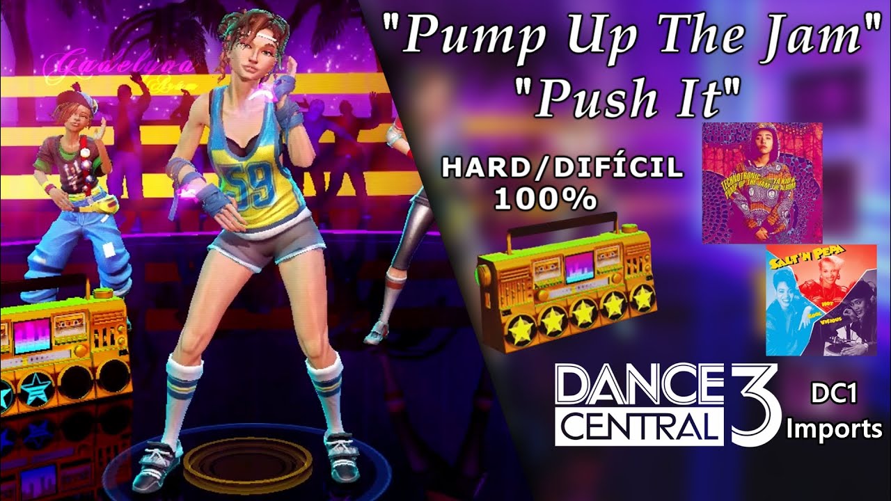Pump Up The Jam & Push It - Dance Central 3 | on Hard (100% Gold Stars ...
