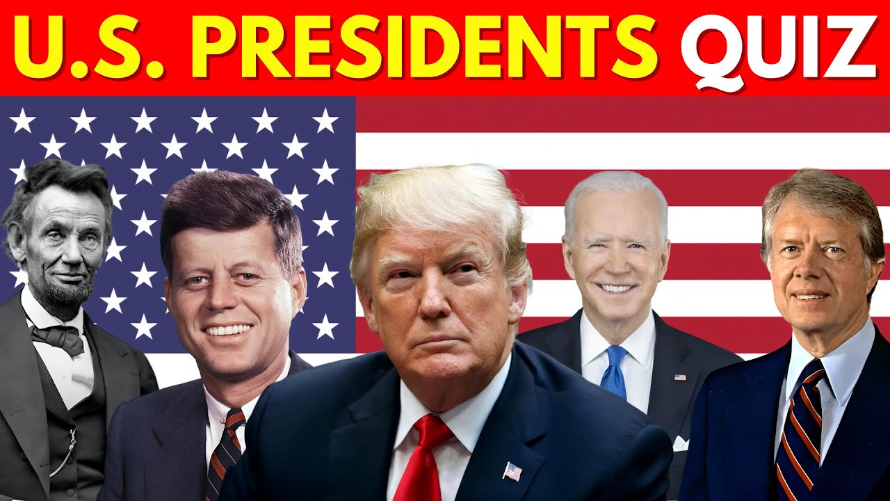 Guess The "U.S. PRESIDENTS" QUIZ! How Many U.S. PRESIDENTS Can You ...