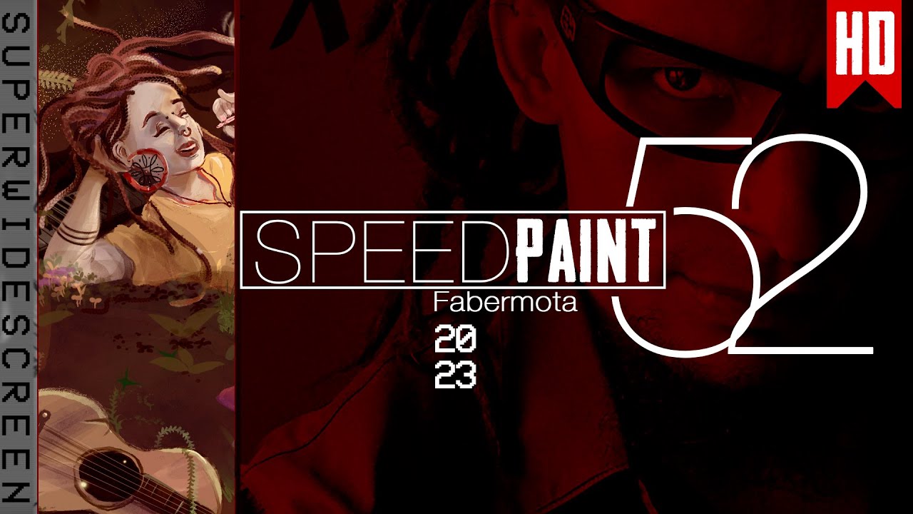 FaberMota #52 || #SpeedPaint 2023 || special - Alba Marbà - Art 4K ...
