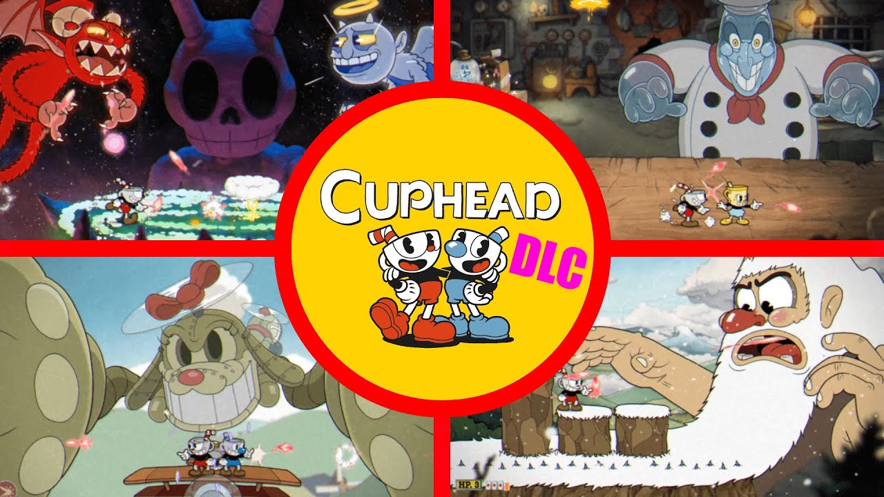 All 8 Cuphead: The Delicious Last Course DLC Bosses [Regular] Including ...