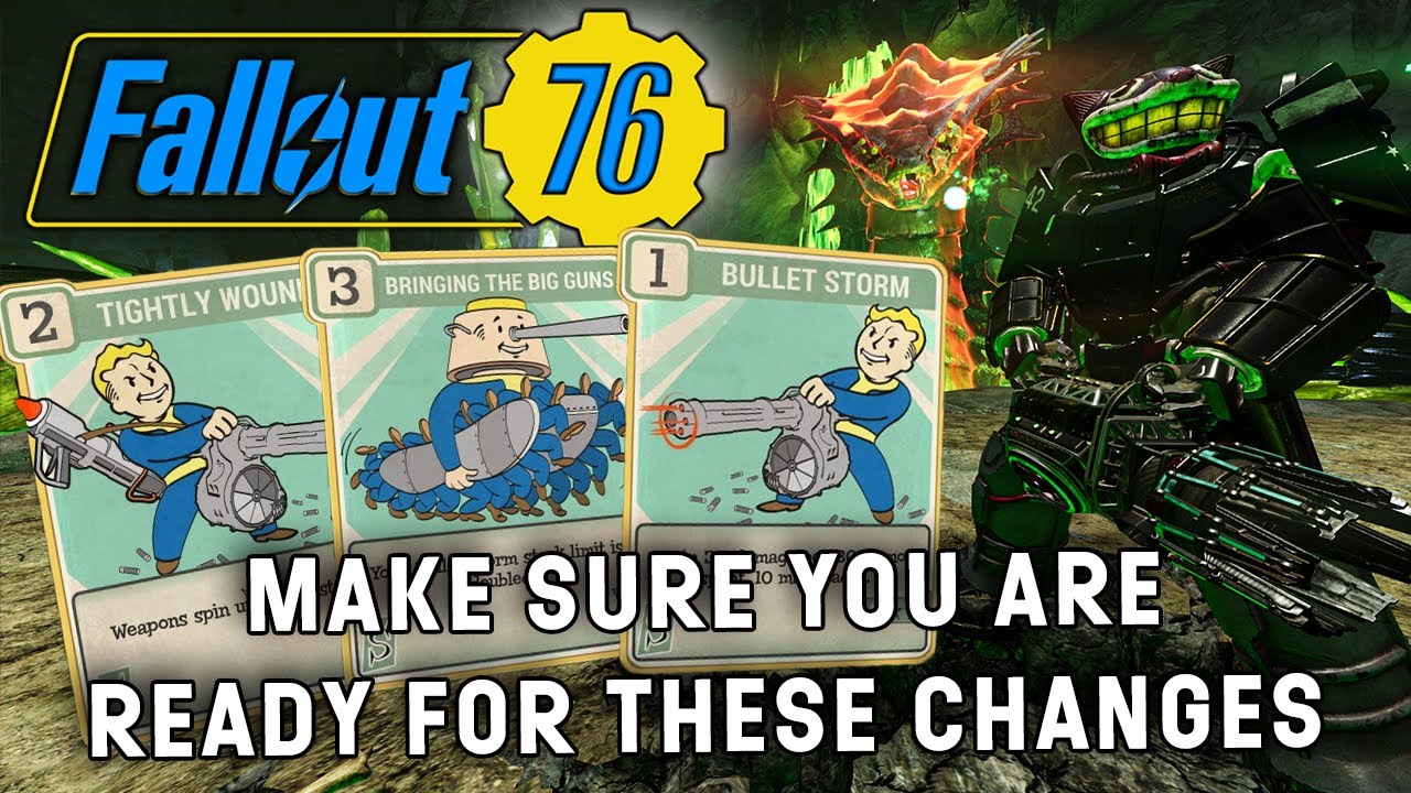 Make Sure That You Are Ready For The Perk Card Changes In Fallout 76 ...