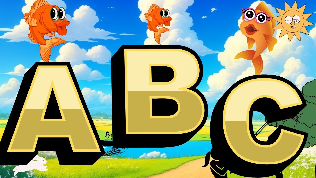 ABC Song| Phonics Song | ABC Alphabet Song | Dancing Fish Rabbit ...