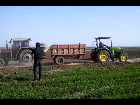 MF 285 İLE JOHN DEERE 5050E