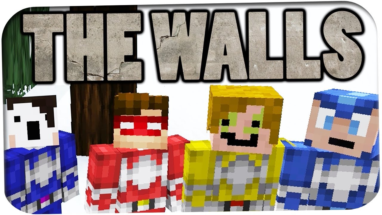 MINECRAFT: THE WALLS - GO GO POWER RANGERS! ☆ Let's Play Minecraft: The ...
