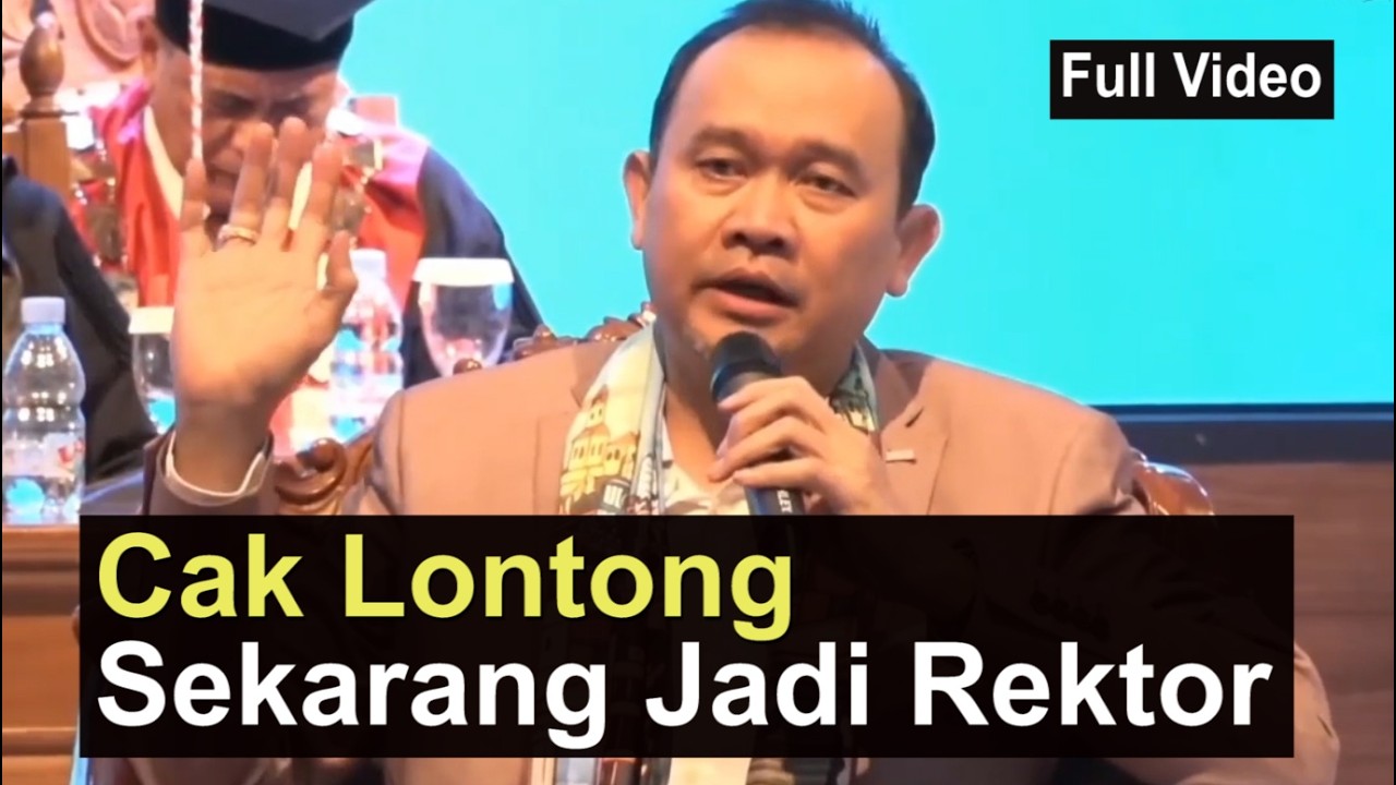 Cak Lontong Sekarang Jadi Rektor (Full Video) - YouTube