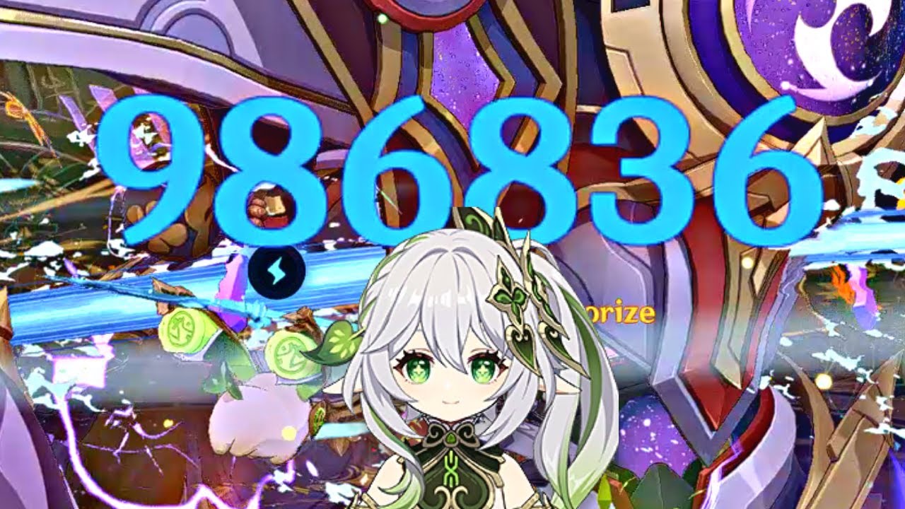 "Nahida gives you a MASSIVE 370 EM BUFF" - YouTube