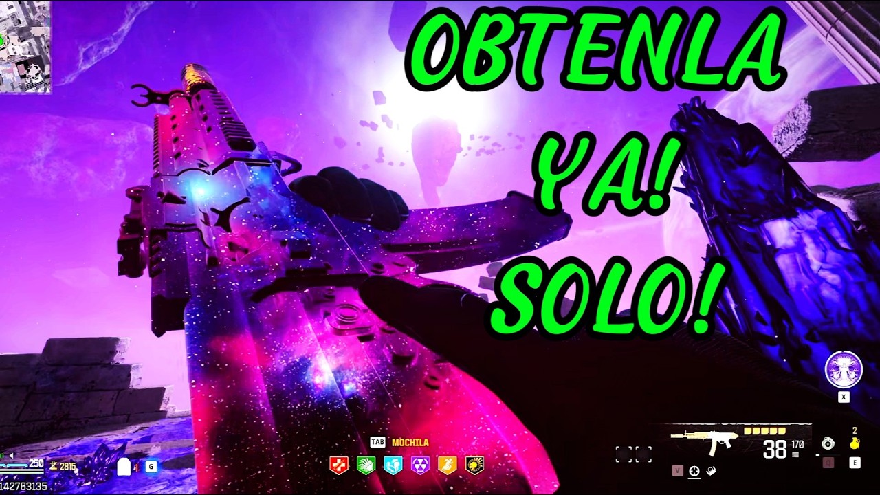 Consigue la STG 44 COSMIC en SOLO GUIA Paso a Paso MW3 ZOMBIE - YouTube