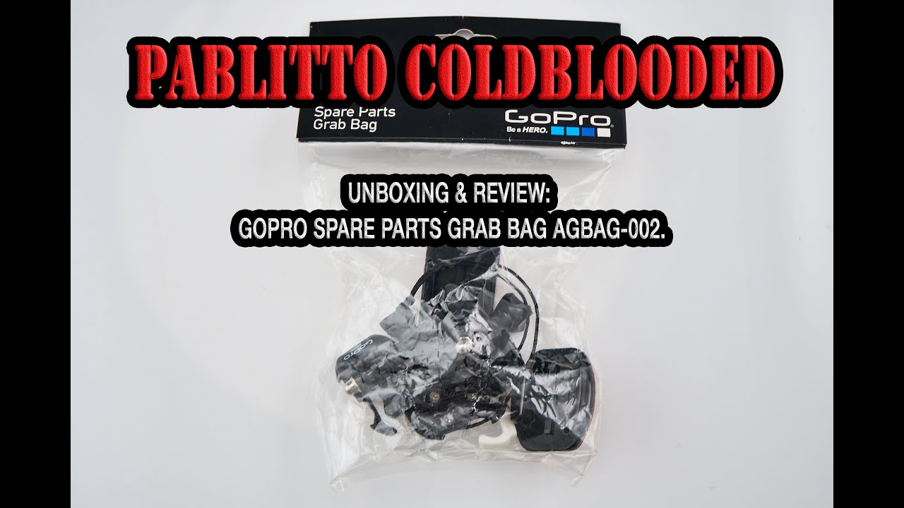 Unboxing & Review: GoPro Spare Parts Grab Bag AGBAG-002. - YouTube