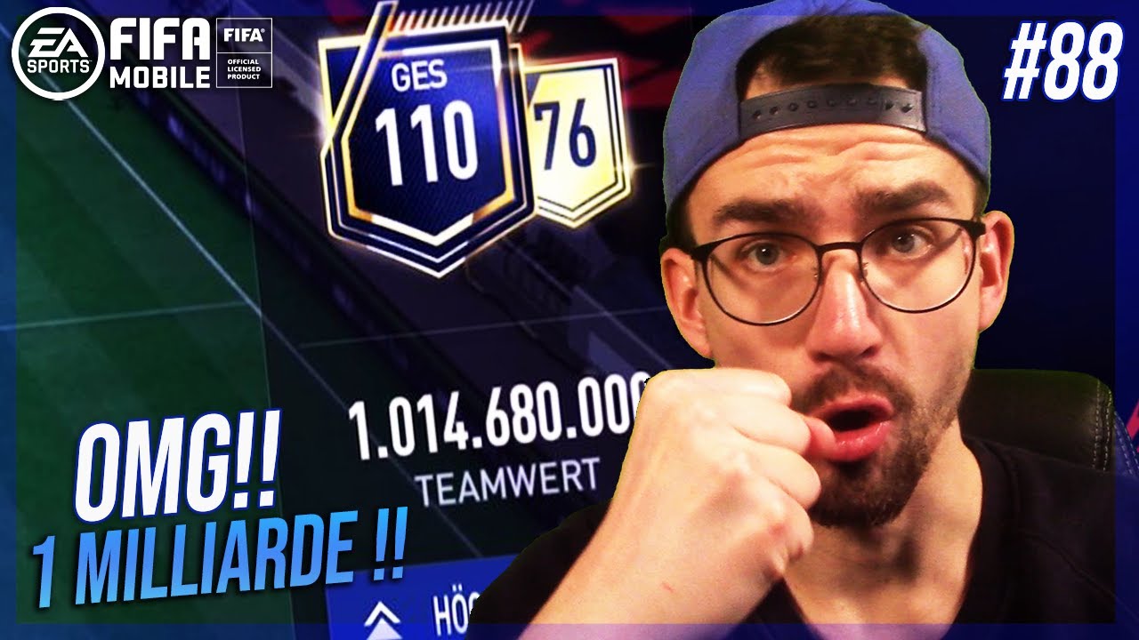 1 Milliarde Team 😱🔥 Fifa Mobile 22 88 Youtube