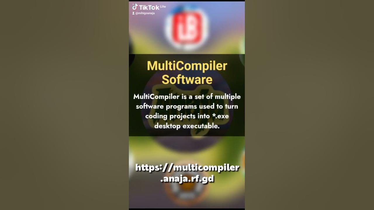 Multicompiler software | now available | by Mihigo ER Anaja | A collection of compilers # ...