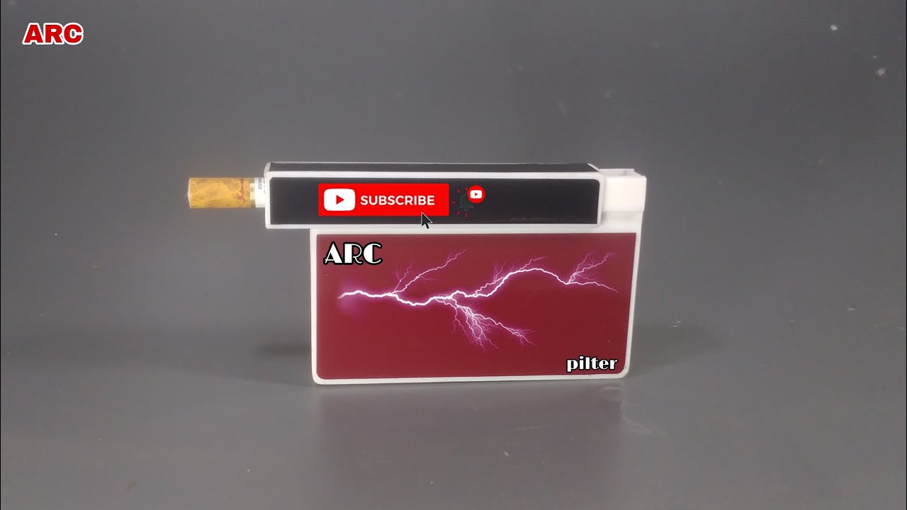 Cara mudah membuat kotak rokok - YouTube