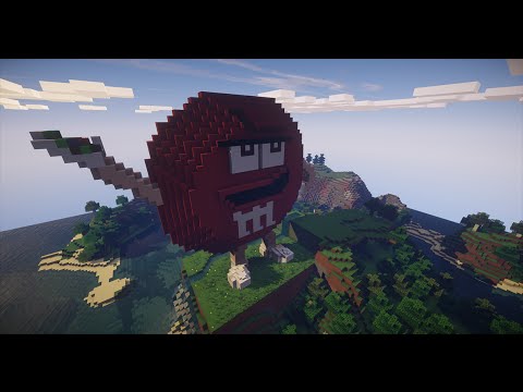 BUILDING M&M IN MINECRAFT | (Timelapse) - YouTube