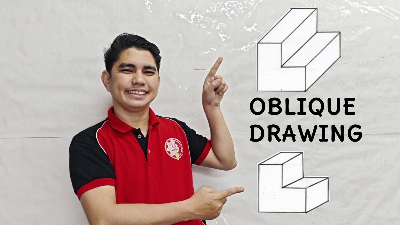 Oblique Drawing (Grade 7 Technical Drawing) - YouTube