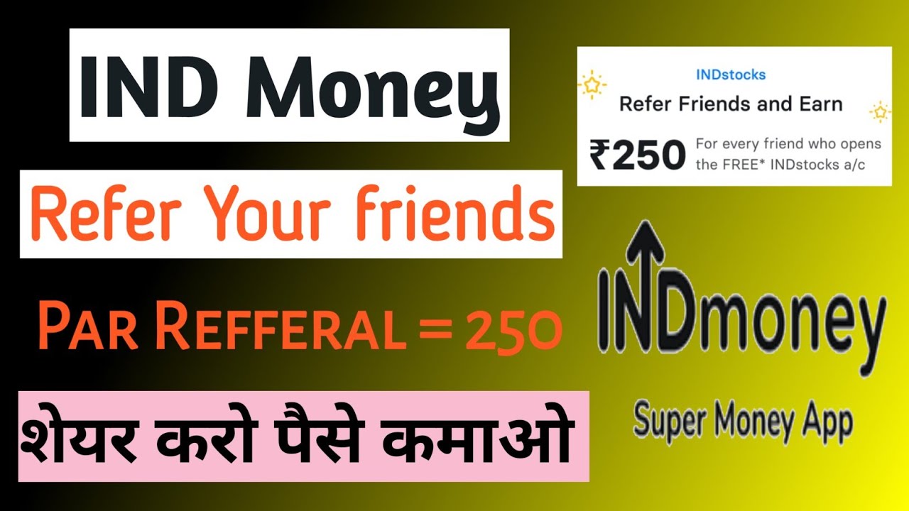 IND money App Refer And Earn || indmoney app review #refarandearn # ...