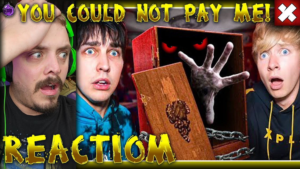 Sam and Colby Reacts - We Opened TWO Dybbuk Boxes (DEMONIC) | REACTION ...
