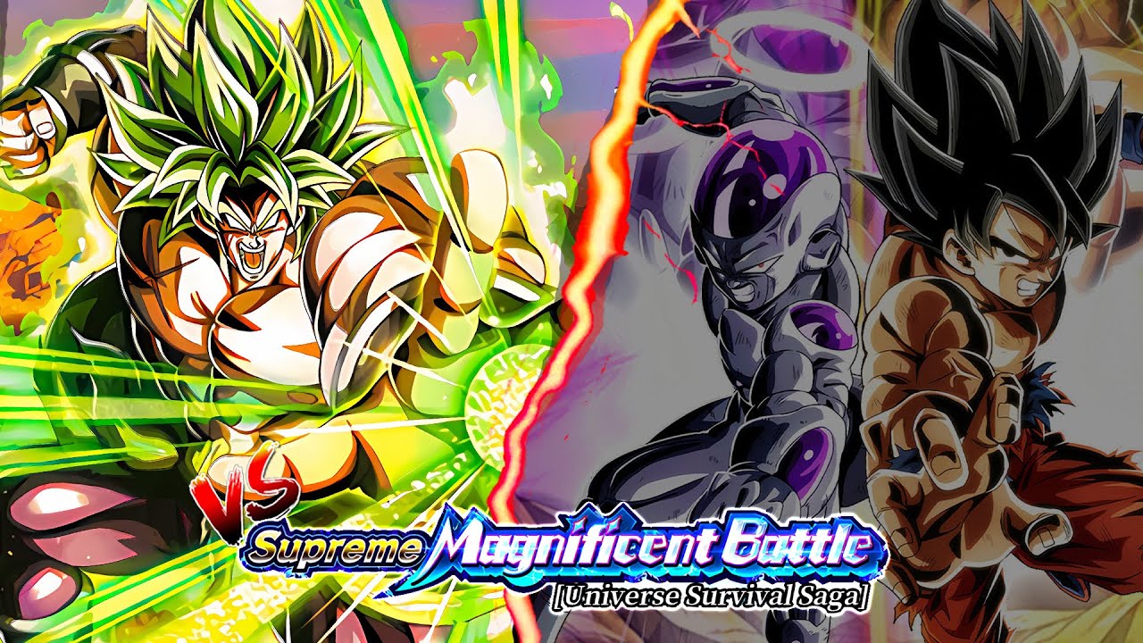 UNDERRATED? BROLY SOLOS! LR AGL BROLY VS SUPREME MAGNIFICENT BATTLE ...