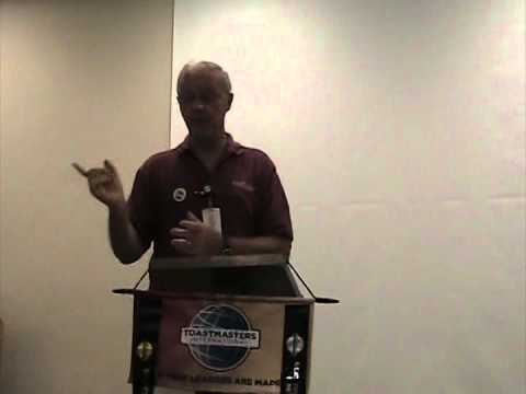 Ray Beiter Evaluation Sharp Toastmasters - YouTube