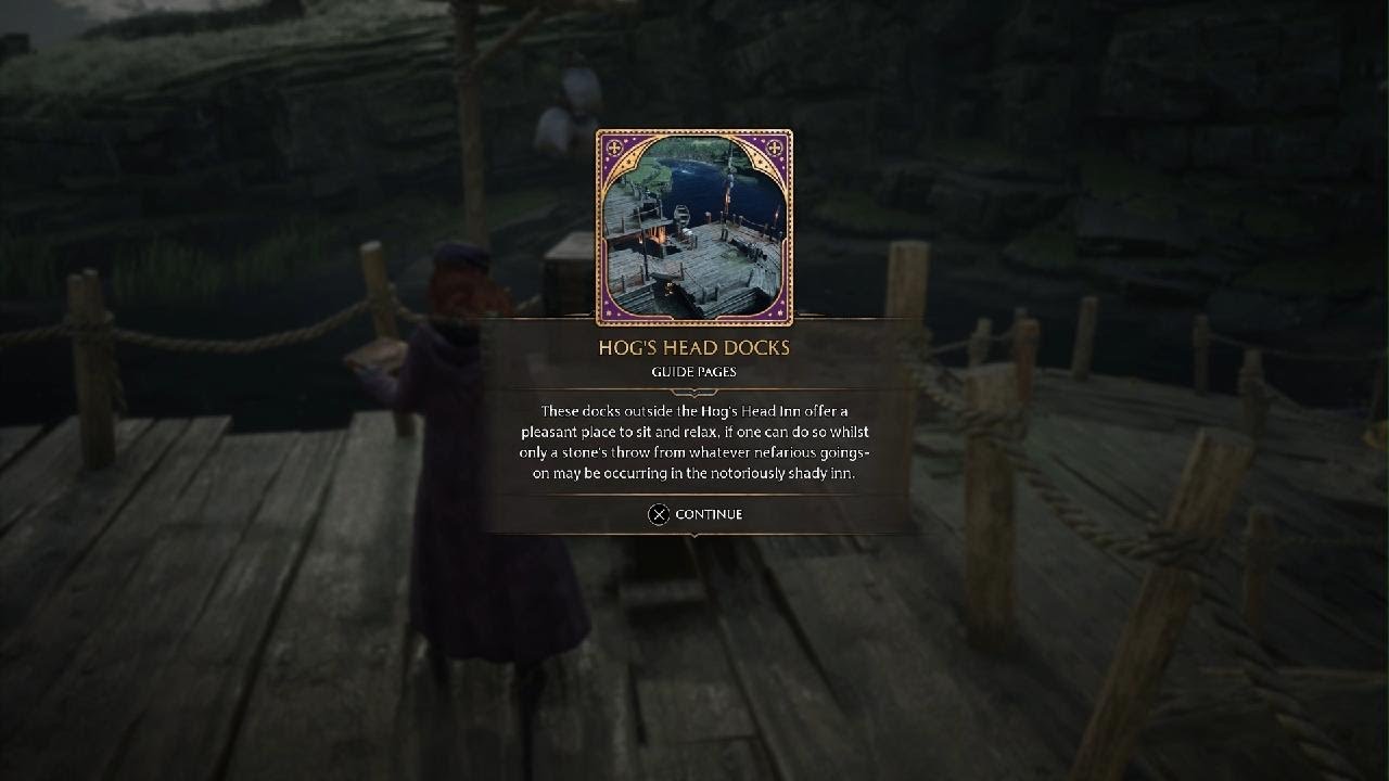 Hogs Head Docks - Hogsmeade Field Guide Page19 - Hogwarts Legacy - YouTube
