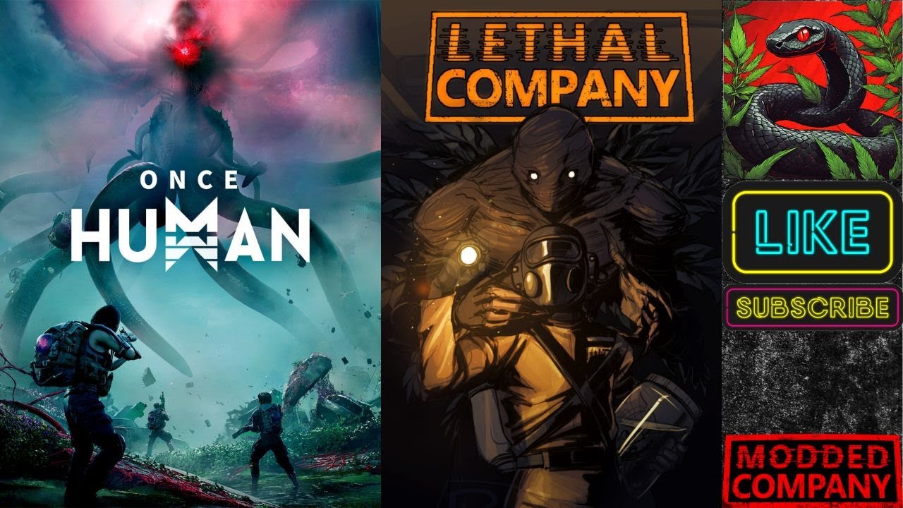 Late Night Lethal Company And Once Human - YouTube