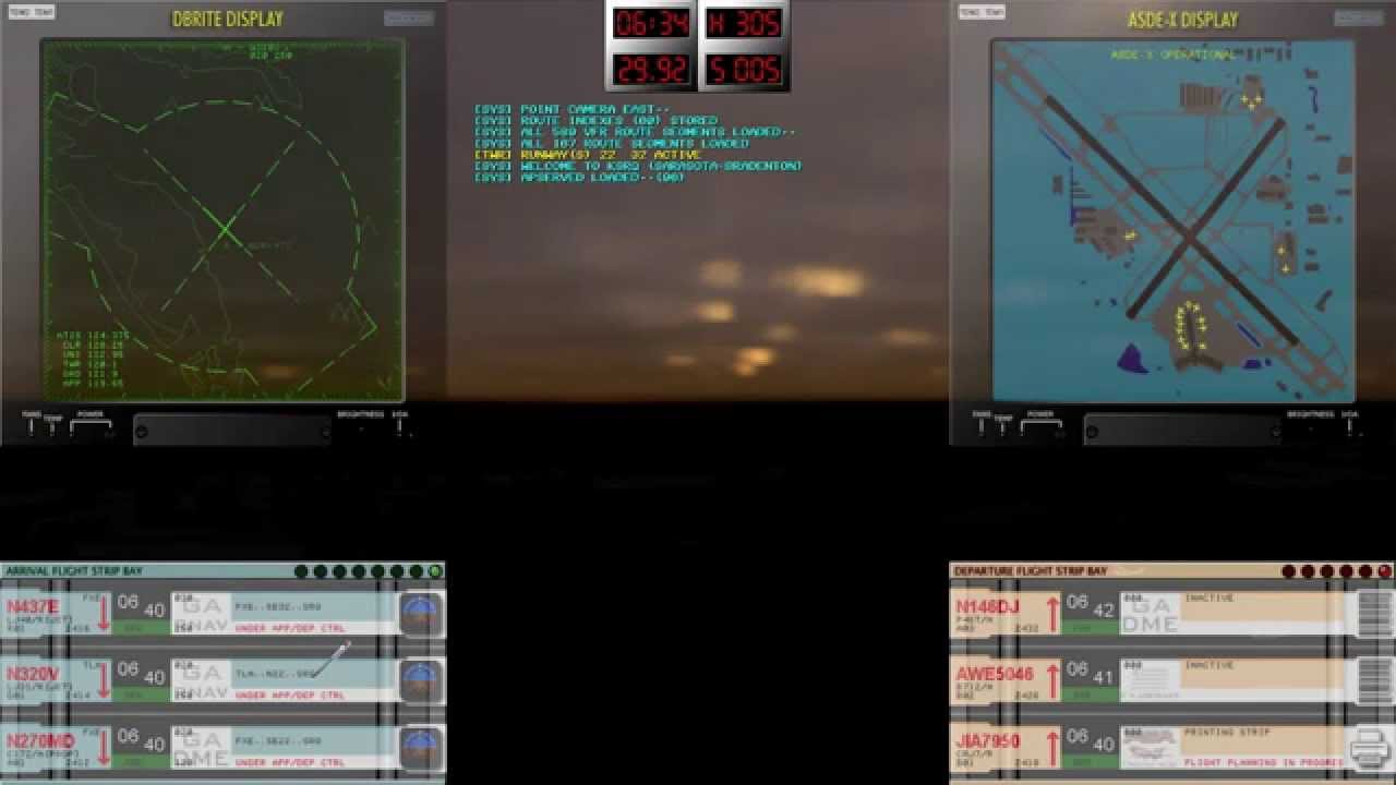 ATCsimulator3D - (TOWER CAB) First Look(s) - YouTube