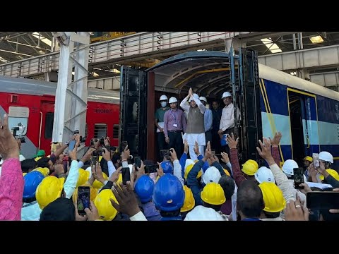 Inspected the carriage workshop in Ajmer. - YouTube