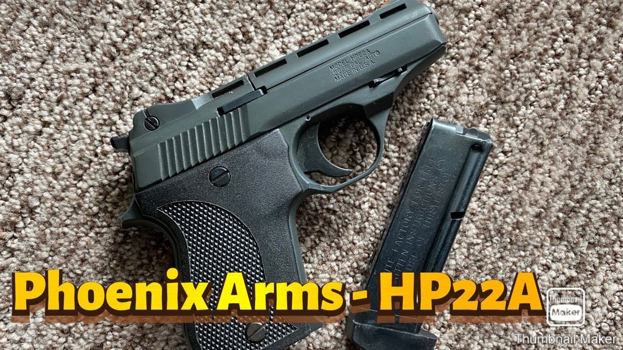 Phoenix Arms HP22A & related to Raven Arms , Jennings , Bryco , Davis ...