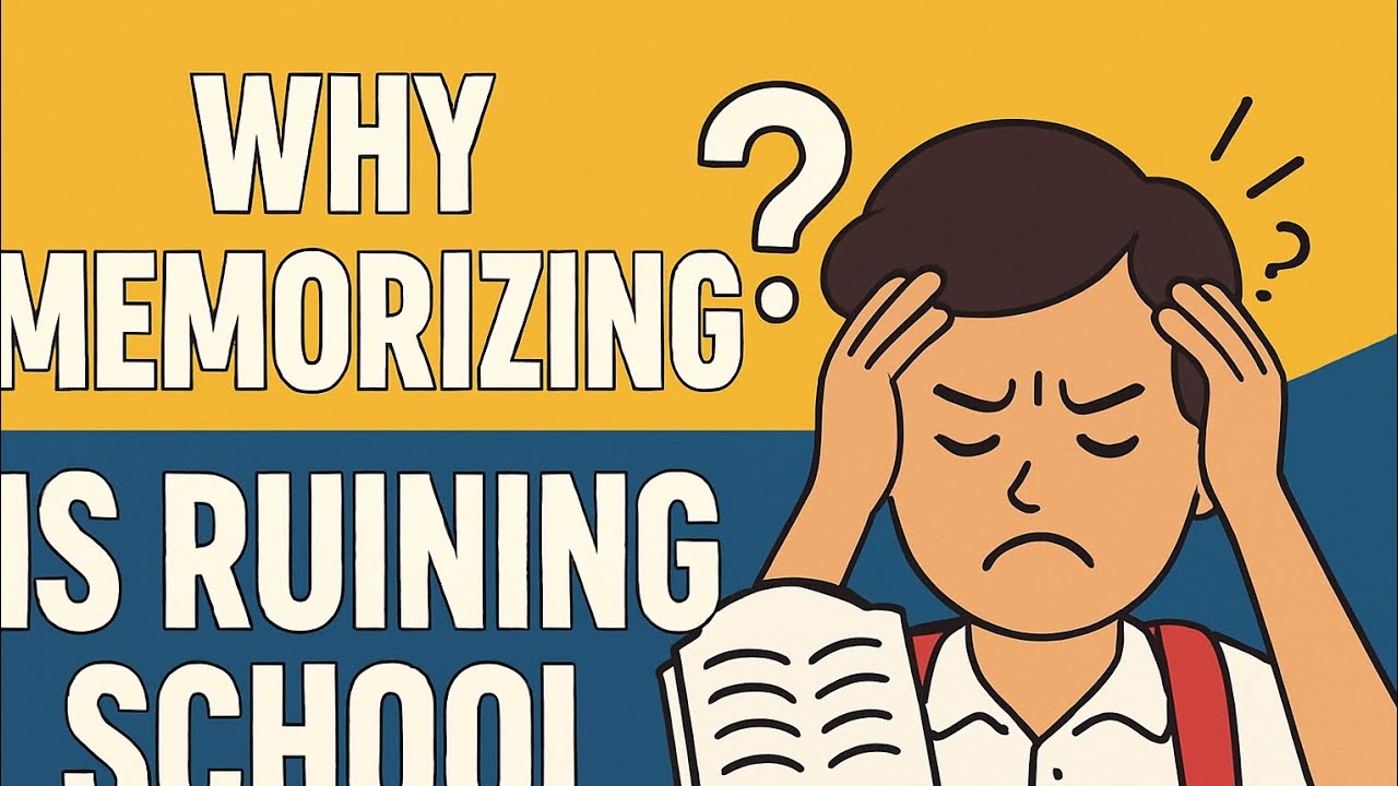 “Memorizing Is Killing Your Brain 🧠💀 | The School Truth They Hide ...