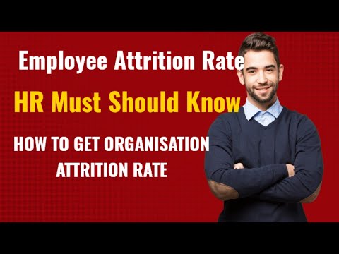 Attrition Rate Formula! Ms Excel - YouTube