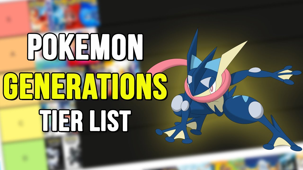 Pokemon Generations List