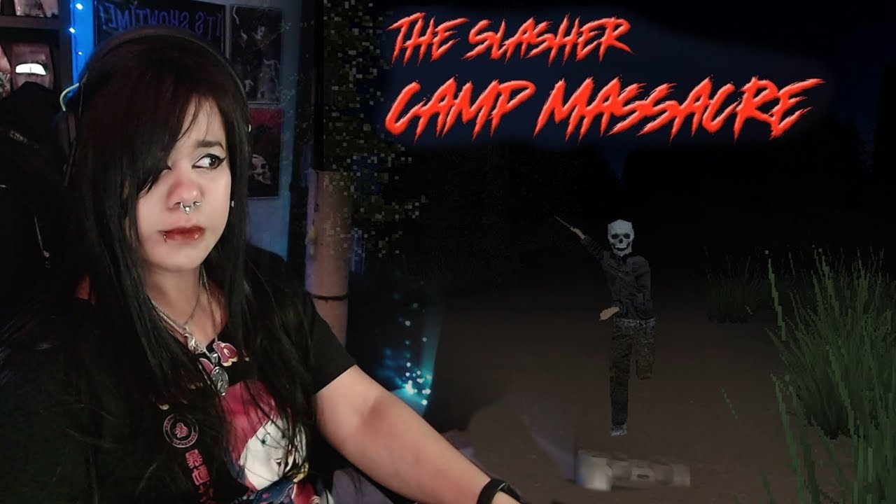 Indie Horror Game: The Slasher Camp Massacre - YouTube