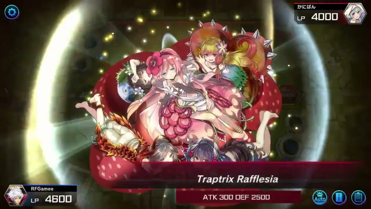 Traptrix Rafflesia Deck MASTER DUEL YUGIOH Gameplay PC - YouTube