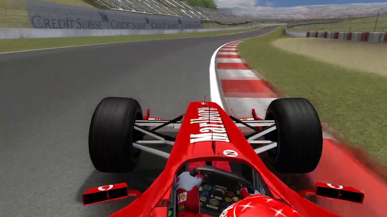 F1 2004 rFactor - Michael Schumacher Onboard - YouTube