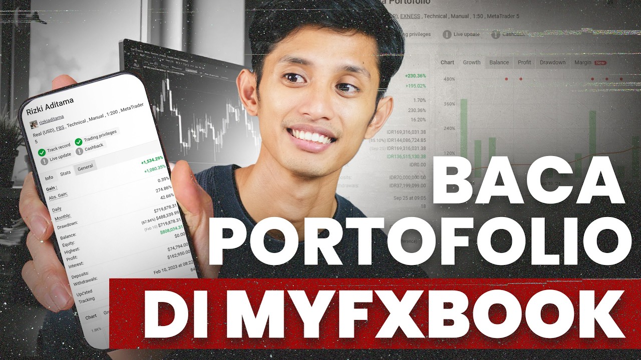 Cara membaca Portofolio Myfxbook trading | AYQ 143 - YouTube