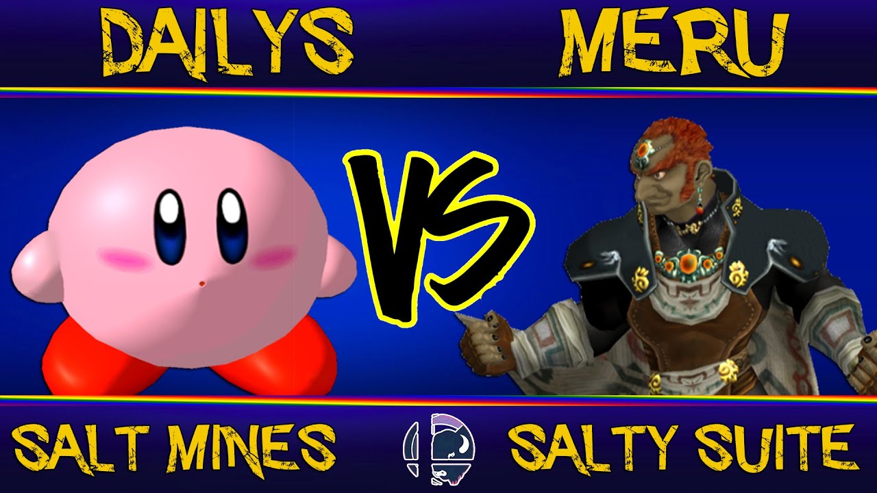 Salt Mines - Dailys (Ice Climbers, Marth, Kirby) Vs. Meru (Ganondorf ...