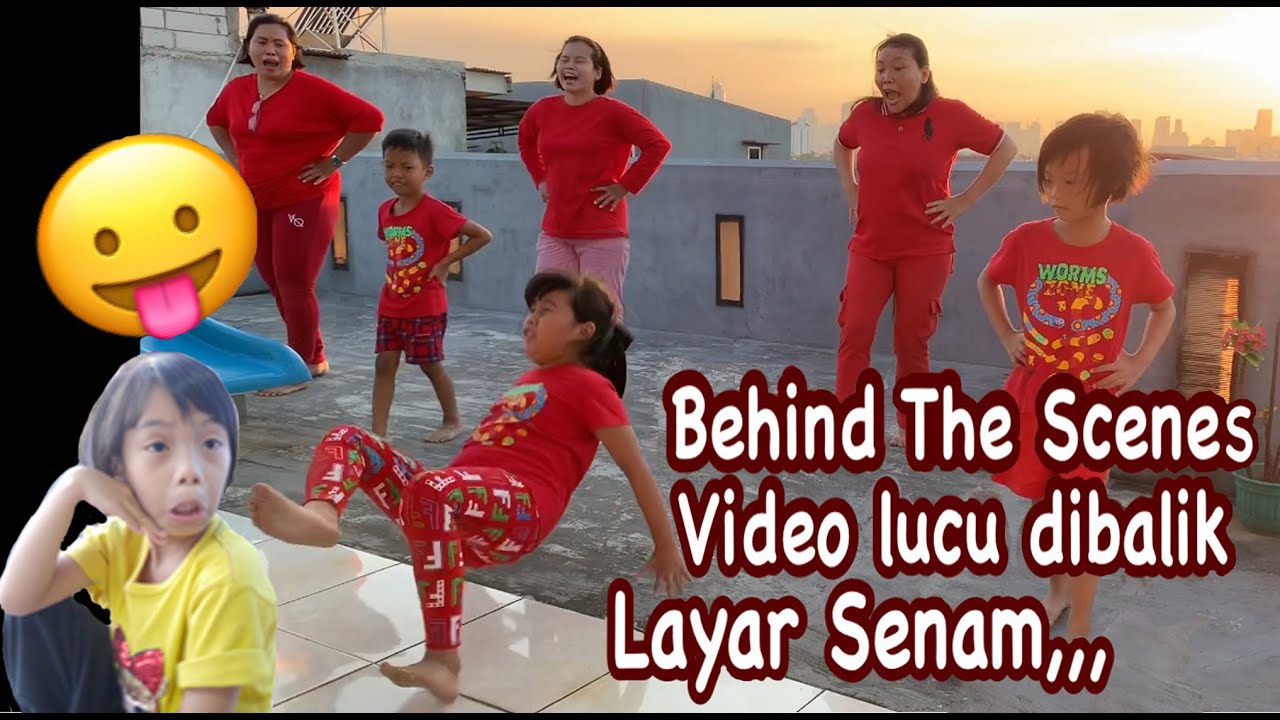 Behind the scenes. video lucu Senam. - YouTube