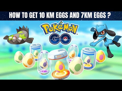 How to get 10KM and 7KM Eggs in Pokemon GO | Riolu | Galarian Stunfisk