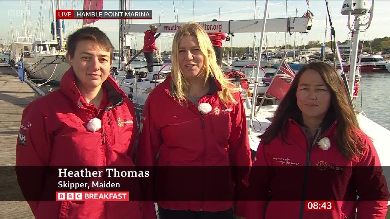 Heather Thomas, Ami Hopkins, Najiba Noori (The Maiden Factor Crew) On ...