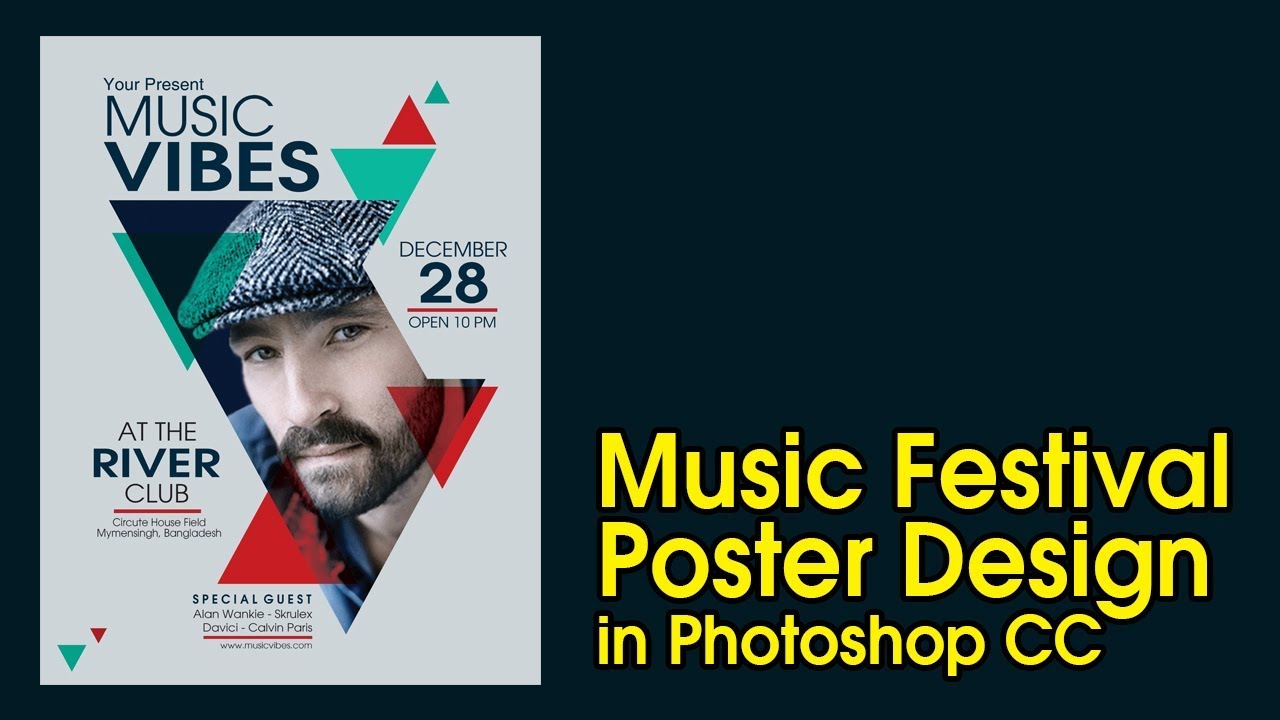 Photoshop Tutorial How To Create A Poster YouTube Photoshop Tutorial How To Create A Poster YouTube