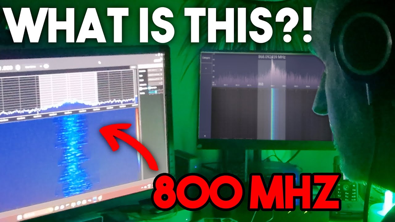 INTERCEPTING WEIRD RADIO SIGNALS on the 868Mhz BAND - YouTube