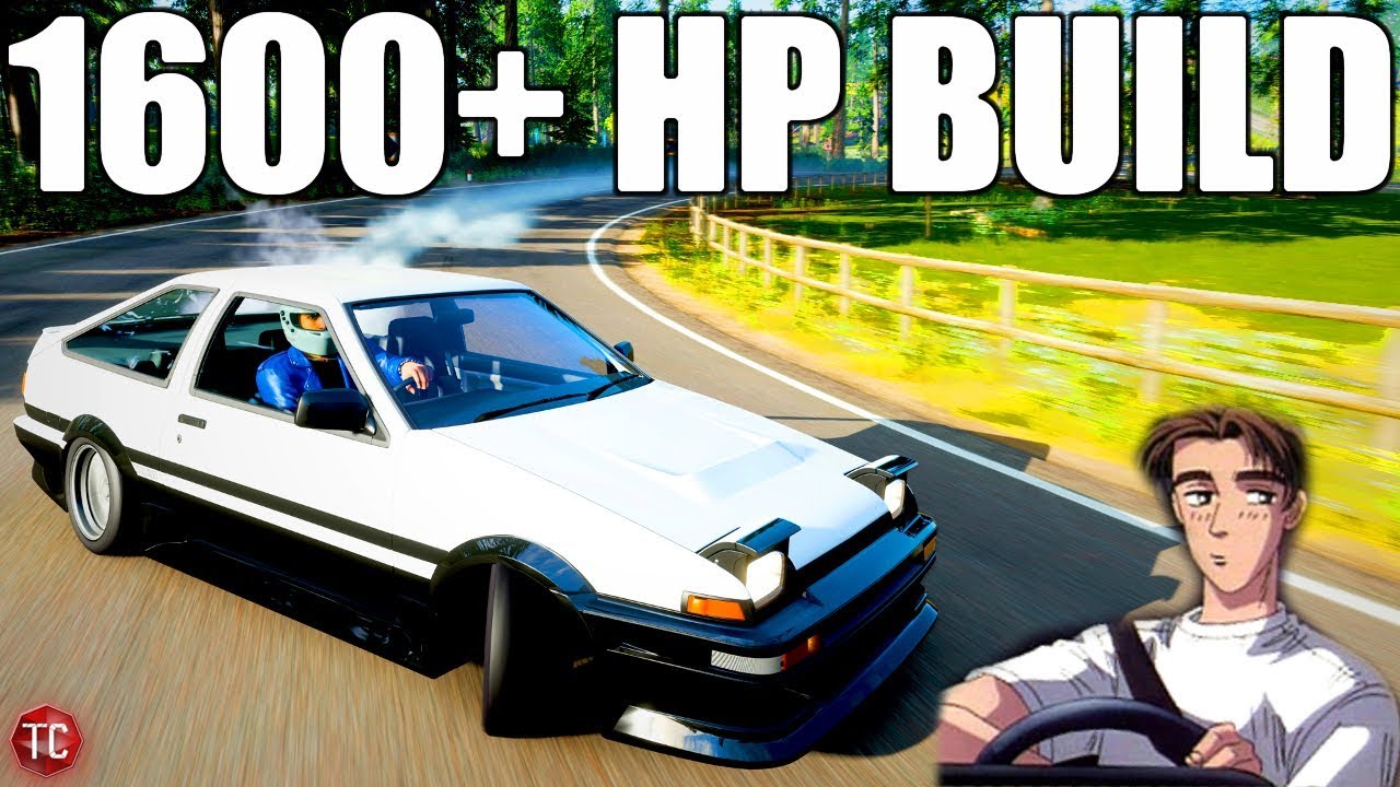 Forza Horizon 4: Toyota AE86 1600+ HP 2JZ DRIFT BUILD!! ALL ...