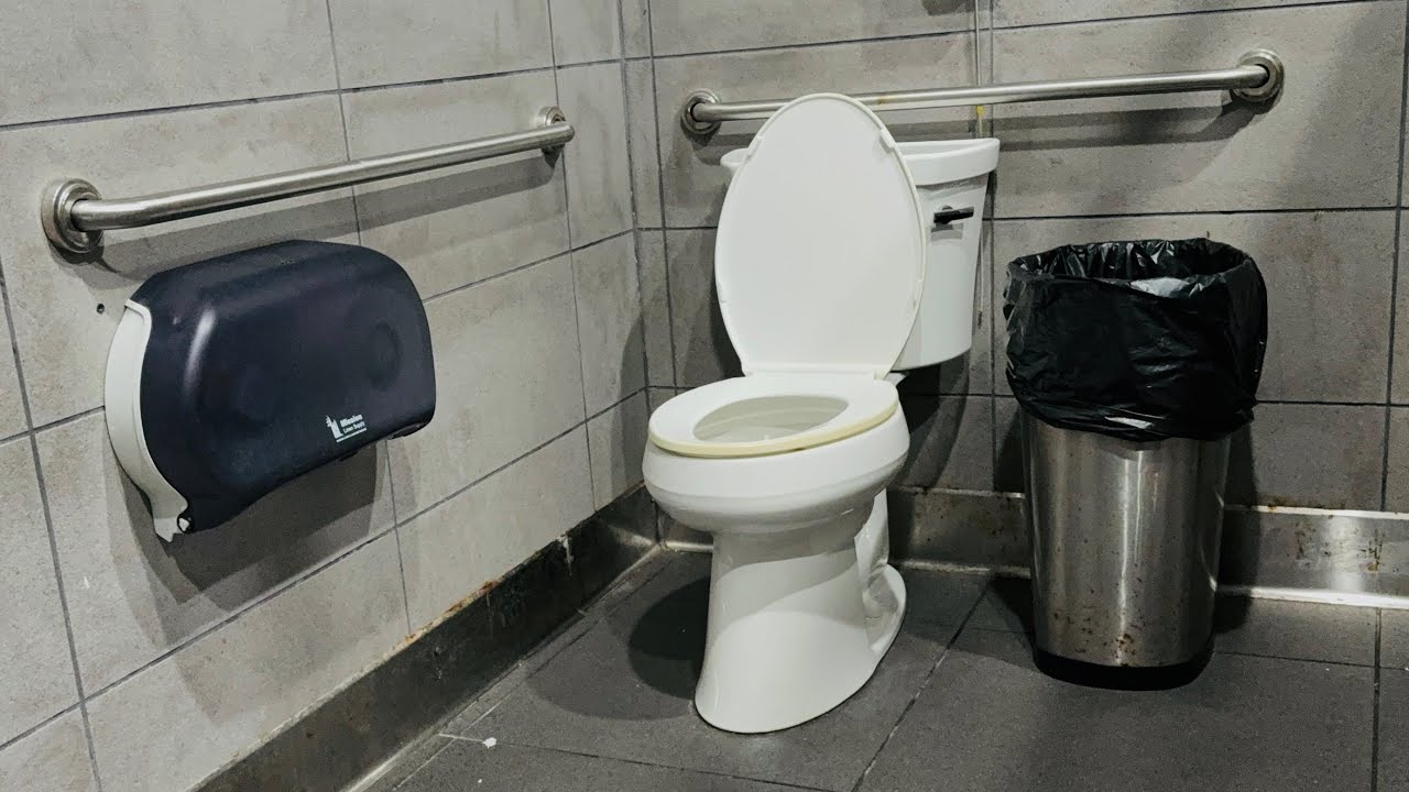 Women’s Restroom Tour | Kohler Toilet Flush | Bistro 1968, San Gabriel ...
