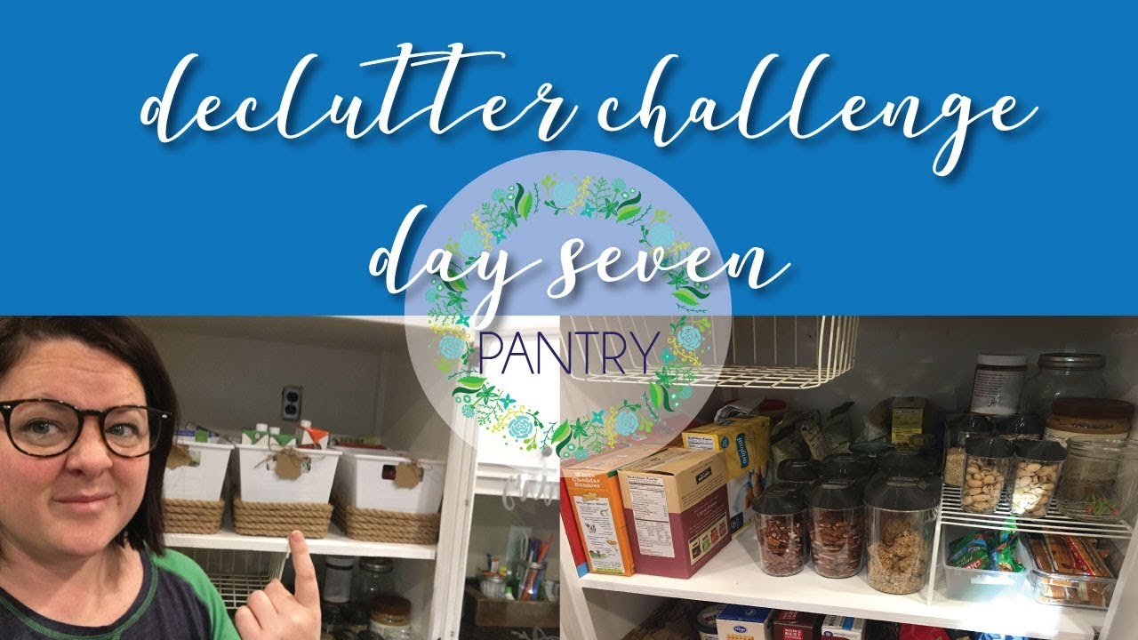 Clutterbug Declutter Challenge Day 7 | Pantry Declutter | The Hebert ...