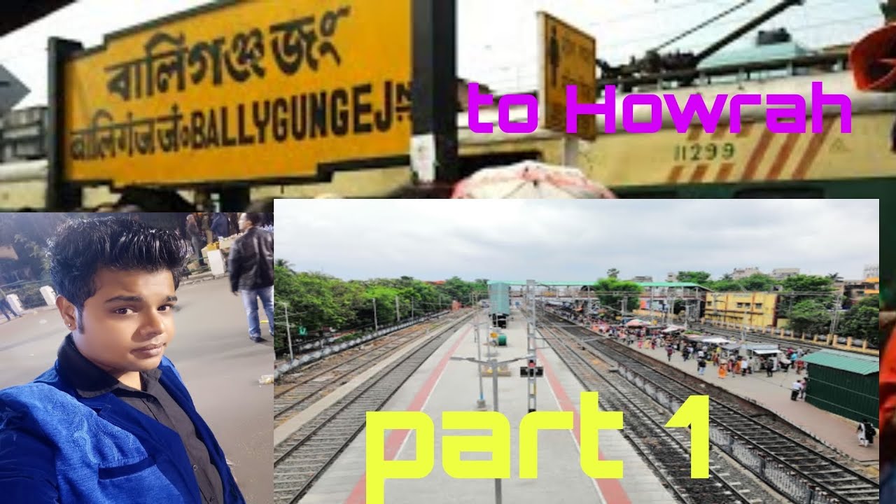 Ballygunge jn to Howrah AC market part 1 🏍..|All bengal travel video 😀 ...