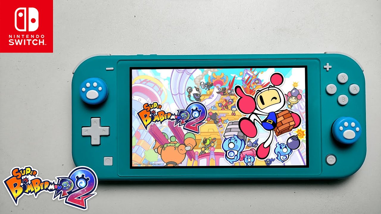 Super Bomberman R 2 Nintendo Switch Lite Gameplay - YouTube