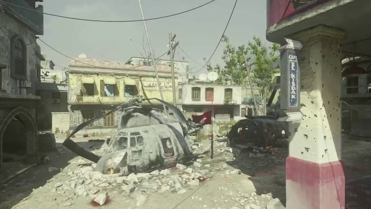 COD 4 Remastered "Crash" Gameplay - YouTube