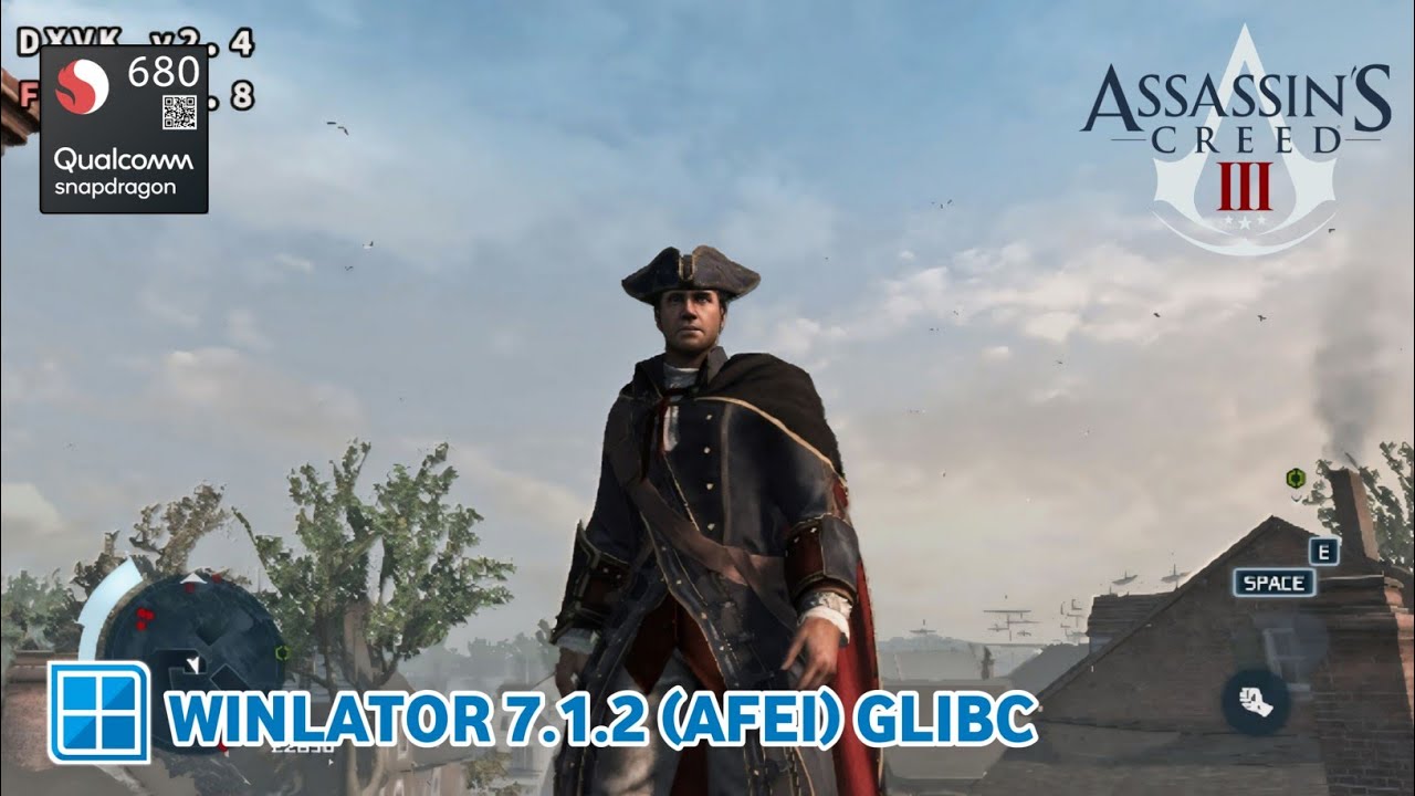 Winlator Glibc (Afei) | ASSASSIN'S CREED III | Snapdragon 680 - YouTube