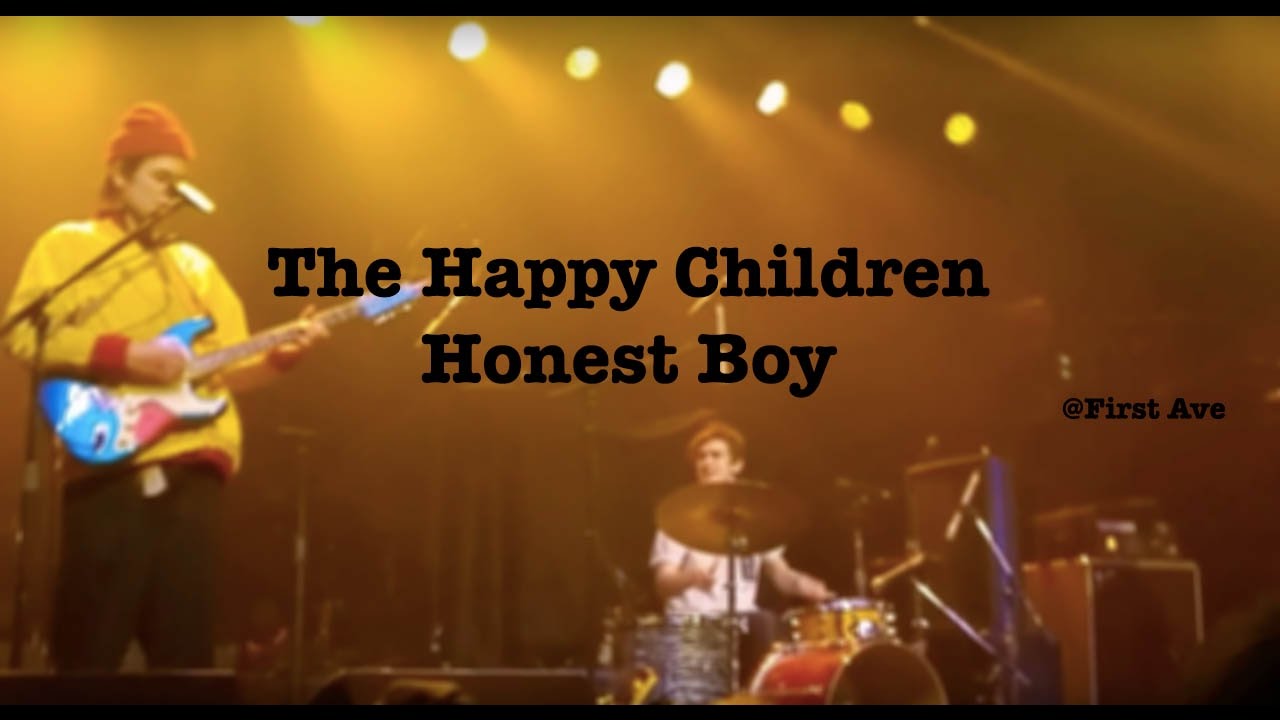 The Happy Children- Honest Boy- First Ave - YouTube